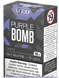 VGOD Purple Bomb 10ml ELiquid | 25mg